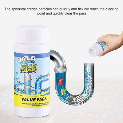 110g Sink Drain Cleaner Bottled Powerful Cleaner Closestool