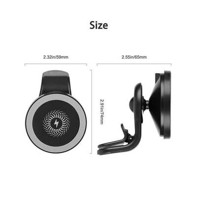 New 30W Magnetic Car Wireless Charger Holder for magsafing S