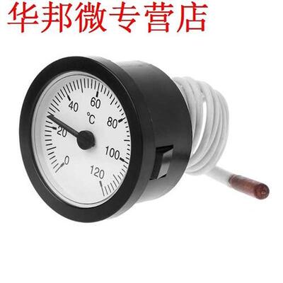 Dial Thermometer Capilly Temperature Gauge 0-120 Degrees C