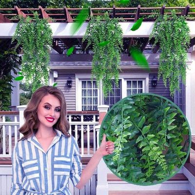 1pack Artificial Hanging Plants Fake Ivy Leaves Wall
