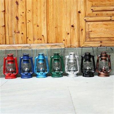 25cm Vintage Kerosene Lamp Portable Camping Tent Light