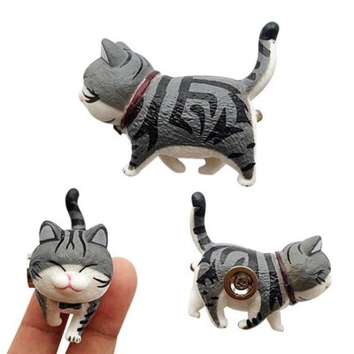 Refrigerator Magnet Lovely Cartoon Cat Series Magnetic White