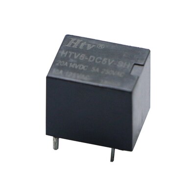 HTV汽车继电器 HTV6-DC5V 12V 24V-SH T78 5脚 1组转换 4脚 常开