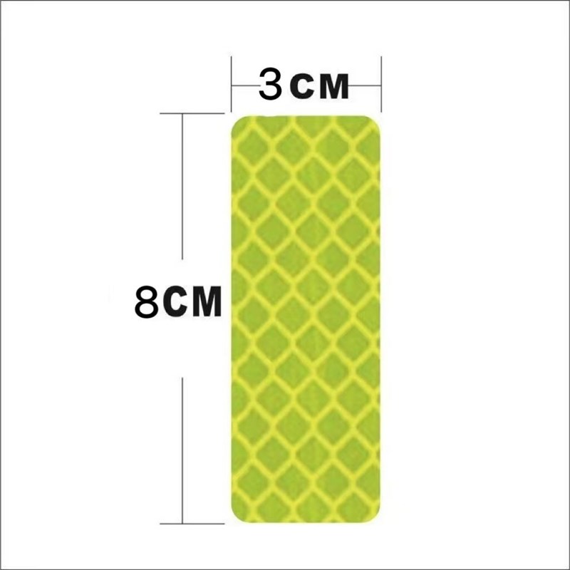 汽车反光条贴纸电动车遮痕反光贴片防水超强夜间反光电动摩托 讬