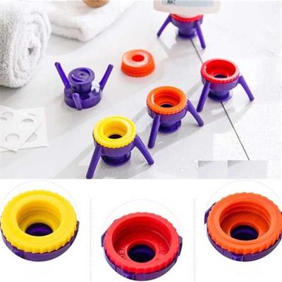 6Pcs/set Drink Bottles Stand Cap Kit Easy Pour Out Thick Liq