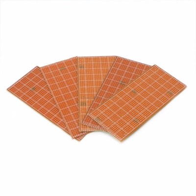 5 Pcs 6.5x14.5cm Stripboard Veroboard Prototype Printed Circ