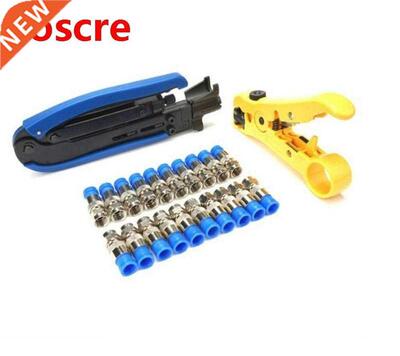 Crimpers RG11 Compression-Hand-Tool Adjustable Coax RG6 RG59