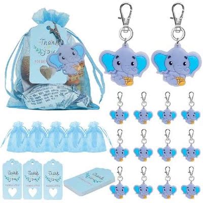 90Pieces Baby Shower Return Favors for Guests Baby Elephant
