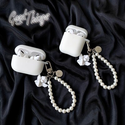 For Apple AirPods Pro Case Cute Dream White Silicone Earpho