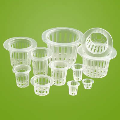 50Pcs Growing Basket Hydroponic Mesh Pot Net Cup Hydroponic