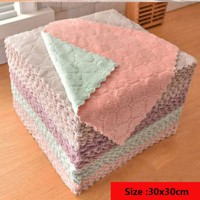 Micro Fiber Cleaning Cloth Rags Water Absorption Non-Stick