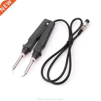 902 ESD SMD Double Soldering Iron Tweezer Handle Clip Heatin