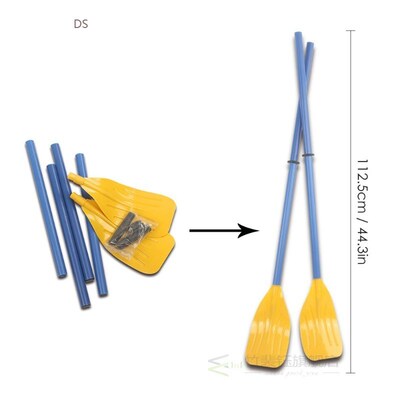 Inflatable Boat Set Heavy Duty Rafting Fishing Air Kayak Can