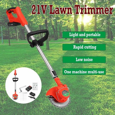 Cordless Lawn Mower 650W Branch Grass Trimmer 18000rpm/min B