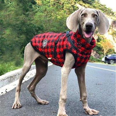 Christmas Padded Winter Warm Dog Clothes With Harness