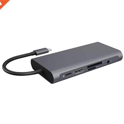 Type-C Docking Station USB C to 4K HD VGA RJ45 Gigabit Ether