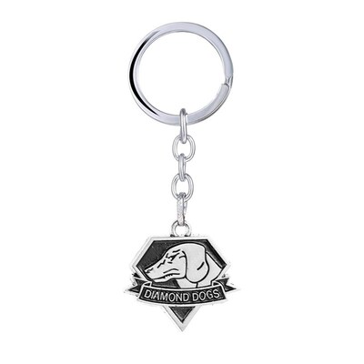 MGS Metal Gear Solid Keychain Fox Hound From ZanzibarLand O
