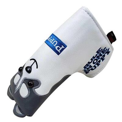 New Golf club Putter Cover with Magnetic Closure P Leather L