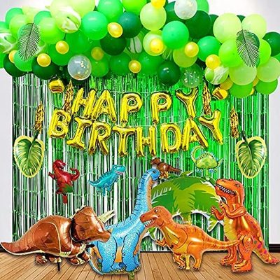 Dinosaur Birthday Party Decorations 97 Pcs Dinosaur Theme P