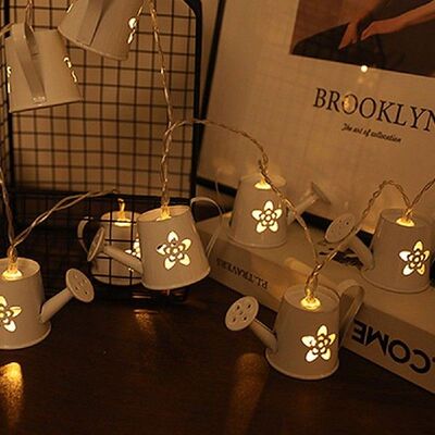 3.5m 20LED Watering Can Fairy Light String Kettle Art Lamp