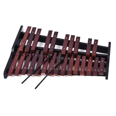 25 Note Wooden Xylophone Percussion Educational Musical Inst