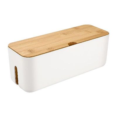 Box Cable Organizer Power Cord Management Strip Wire