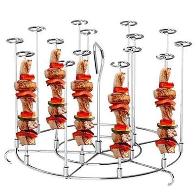 Vertical Skewer Barbecue Skewer Stand Stainless Steel