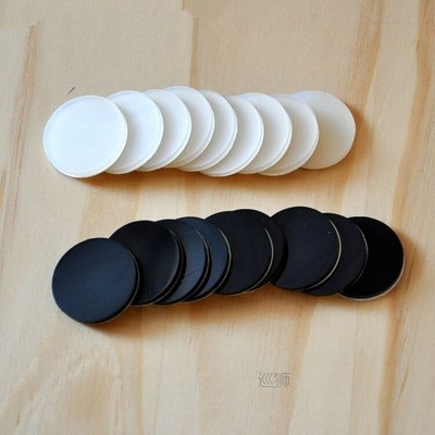 10-100PCS 30*2mm SelfAdhesive Black Anti Slip Flat Bumper Pa