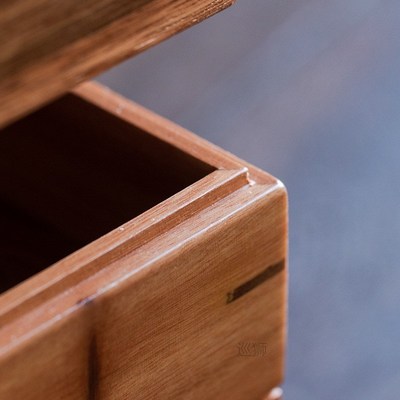 Chinese Bamboo Square Food Tray Solid Wood Tea Set Tray Home