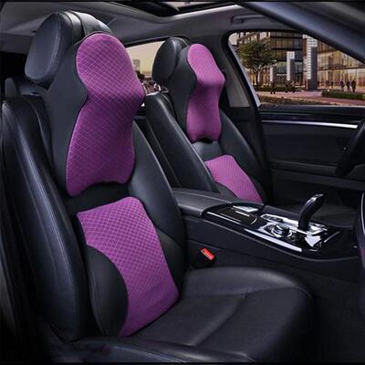 New Car Seat Headrest Pillow 3D Memory Foam Auto Neck