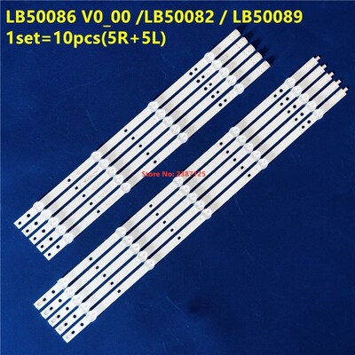 10pcs/set LED backlight strip for 50PUS6162/12 50PUS6703 50