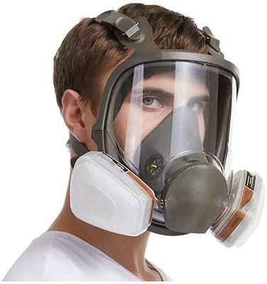 Anti-Fog Anti Dust Respirator Full Face Gas Mask Protection