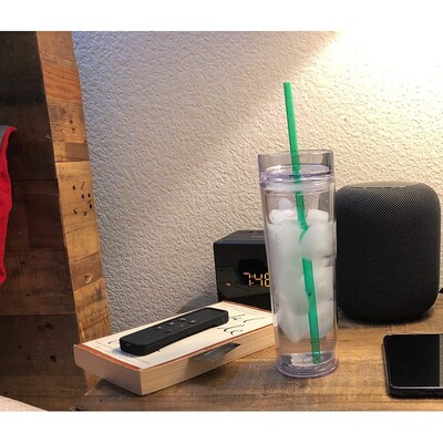 4Pack Skinny Acrylic Tumblers With Lid And Straw, 16oz Doubl