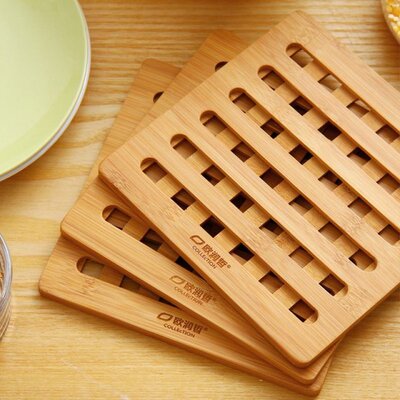 Chinese Coasters Placemat Bamboo Waterproof Insulation Pad T