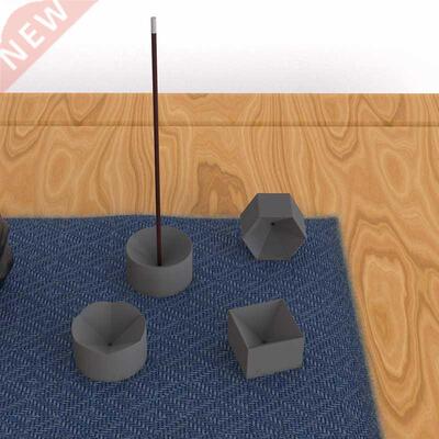 Silicone Mold for Cement incense holder Tray Geometric desi