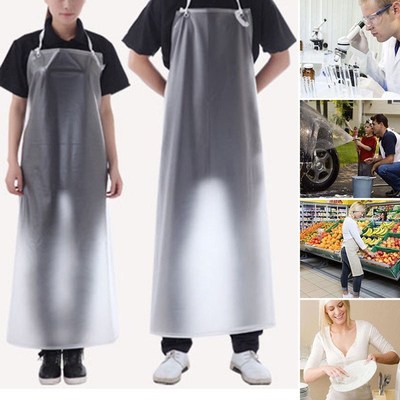 Waterproof Transparent Pvc Apron For Kitchen Baking Cooking