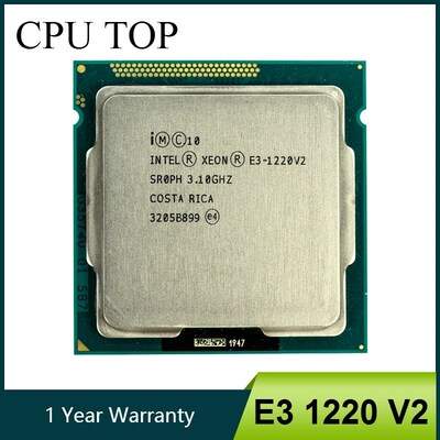 Xeon E3 1220 V2 3.1GHz 8MB 4 Core 1333MHz SR0PH LGA1155 CP P