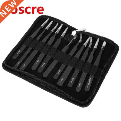 1ESD High Hardness Stainless Steel Precise Tweezers Repairin