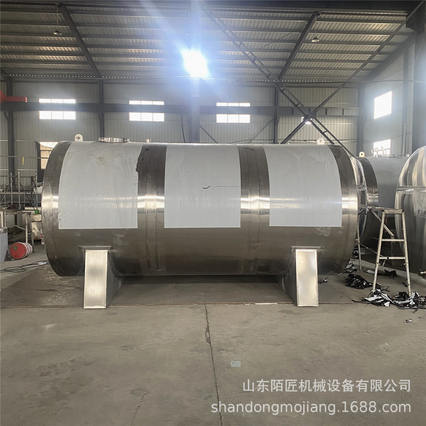 不锈钢储水罐 饮用水卧式存储罐 纯水储蓄设备 多规格加厚材