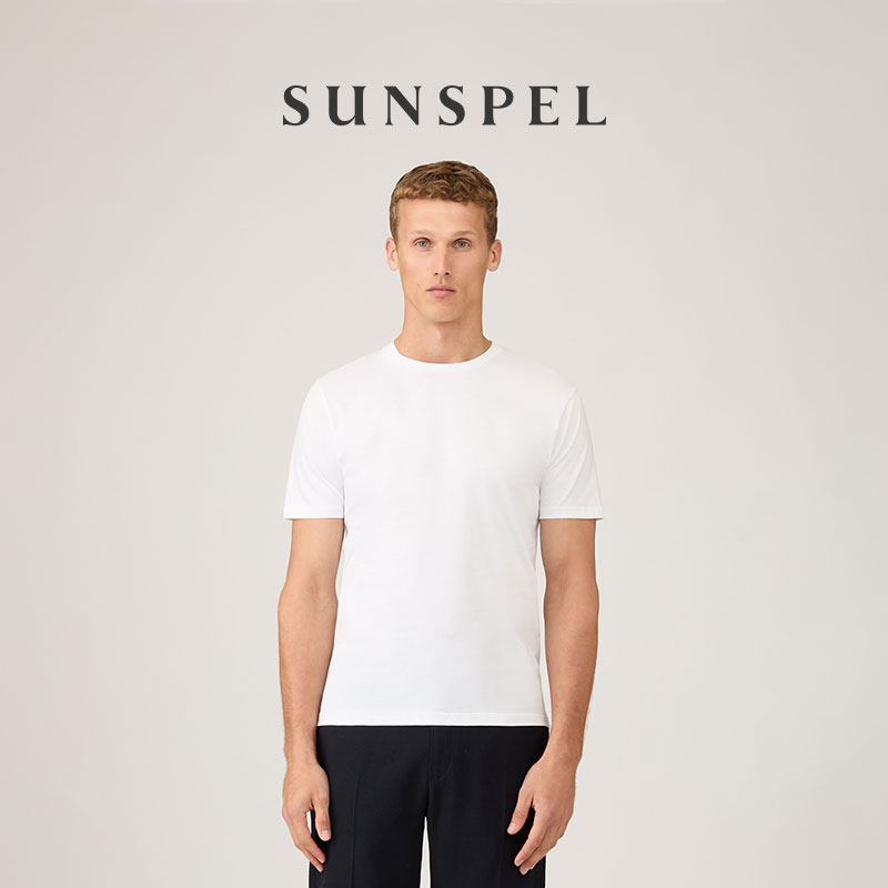 【邦德同款】SUNSPEL男士Riviera T恤 Midweight中磅Supima匹马棉