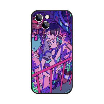 任意机型真夜中硅胶手机壳