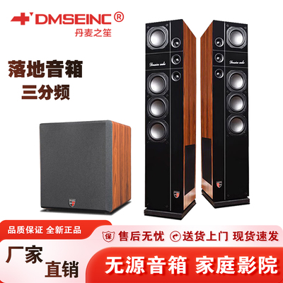丹麦之笙家用无源三分频落地音箱