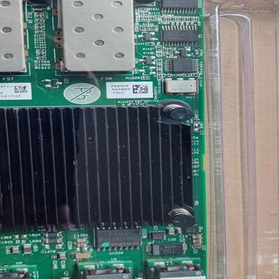 华为全新拆机SP333双口万兆网卡带2个原装模块  有原厂质