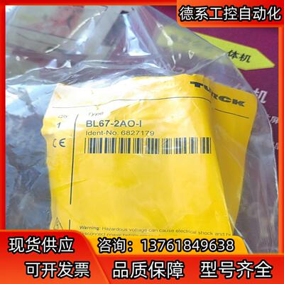 全新原装图尔克模块BL67-2AO-I