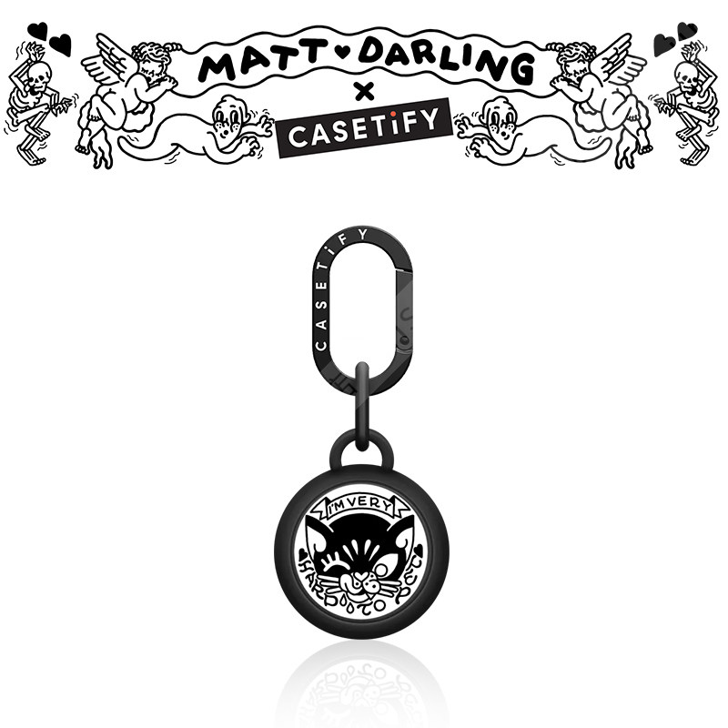 CASETiFY艺术家Matt Darling适用苹果AirTag防丢器保护套宠物挂环