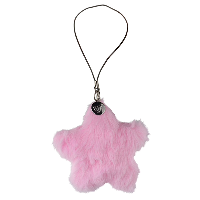 粉色手机挂饰WILDFLOWER