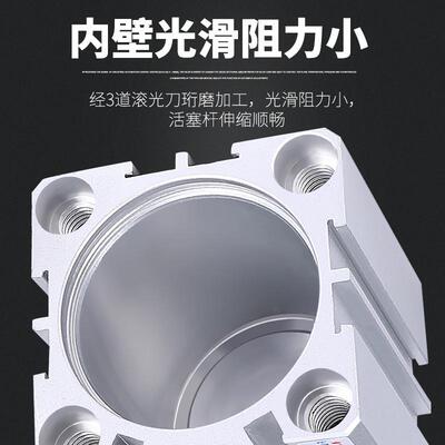 亚德客型薄型气缸气动大全小型SDA32/40/50*5X10/15/20/25/30/35