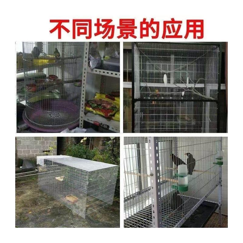 鸟笼网鹌鹑网鹦鹉笼养殖鸽子网电焊网卷养鸡网家用兔笼镀锌铁丝网