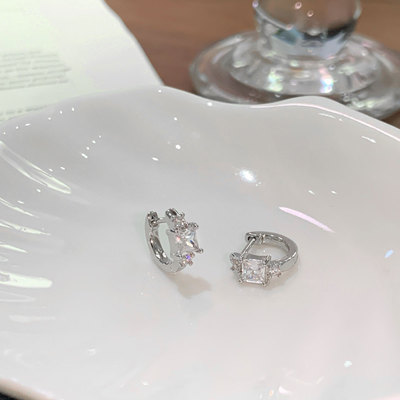 横瞳piercing316L钛钢耳饰百搭
