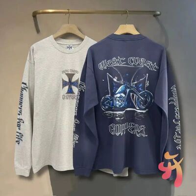American Street West Coast Choppers Long Sleeve Tshirt Y2K M